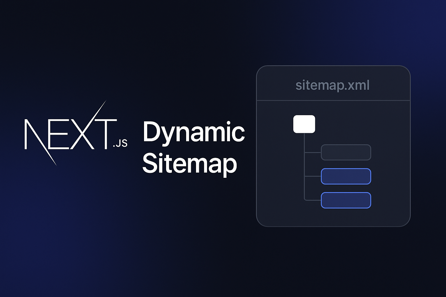Next.js App Router 동적 사이트맵(Sitemap) 생성하기