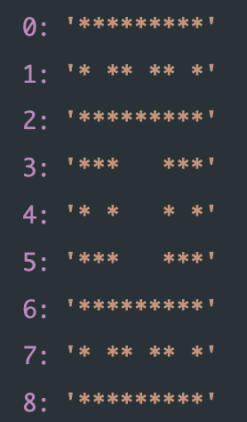 [BOJ][2447번] 별 찍기 - 10 (Python)