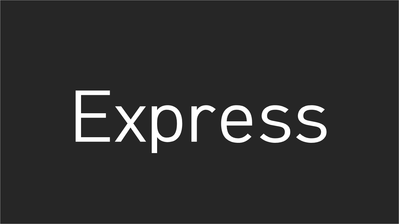 [TIL] (node.js) Express에 대해 알아보자!
