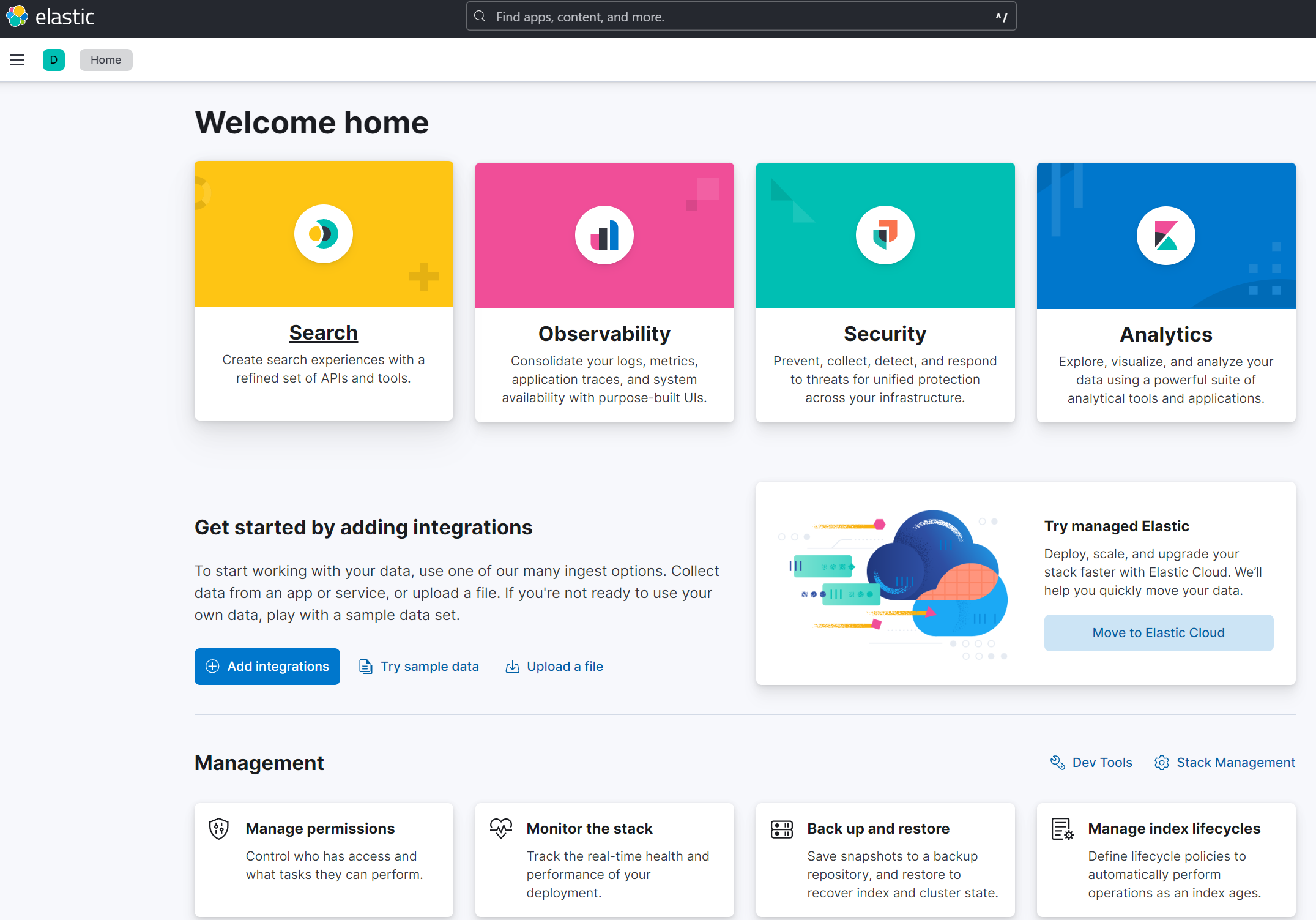 0 Elasticsearch Window설치and사용