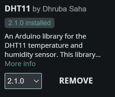 Arduino DHT11: Adafruit_Sensor.h: No such file or directory