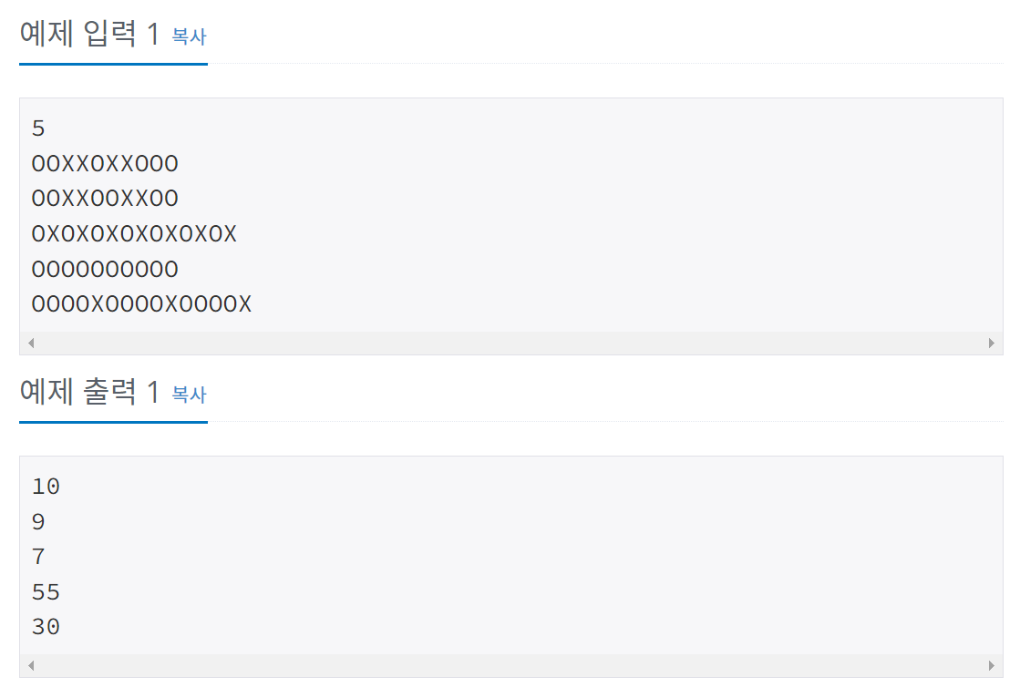 [백준] node.js 8958번 "OX퀴즈" - js 메서드를 최대한 활용하기