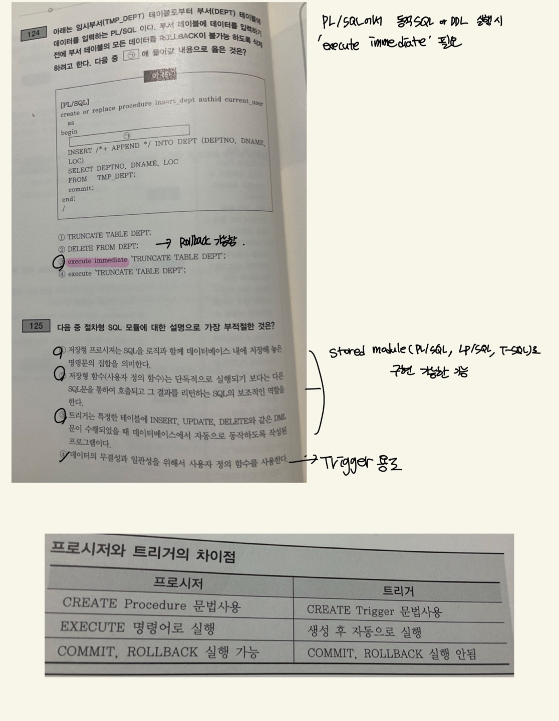 Sqld Sql 자격검정 실전문제 2 2 Sql 활용2 2 3 Sql 최적화 기본 원리 기출 정리