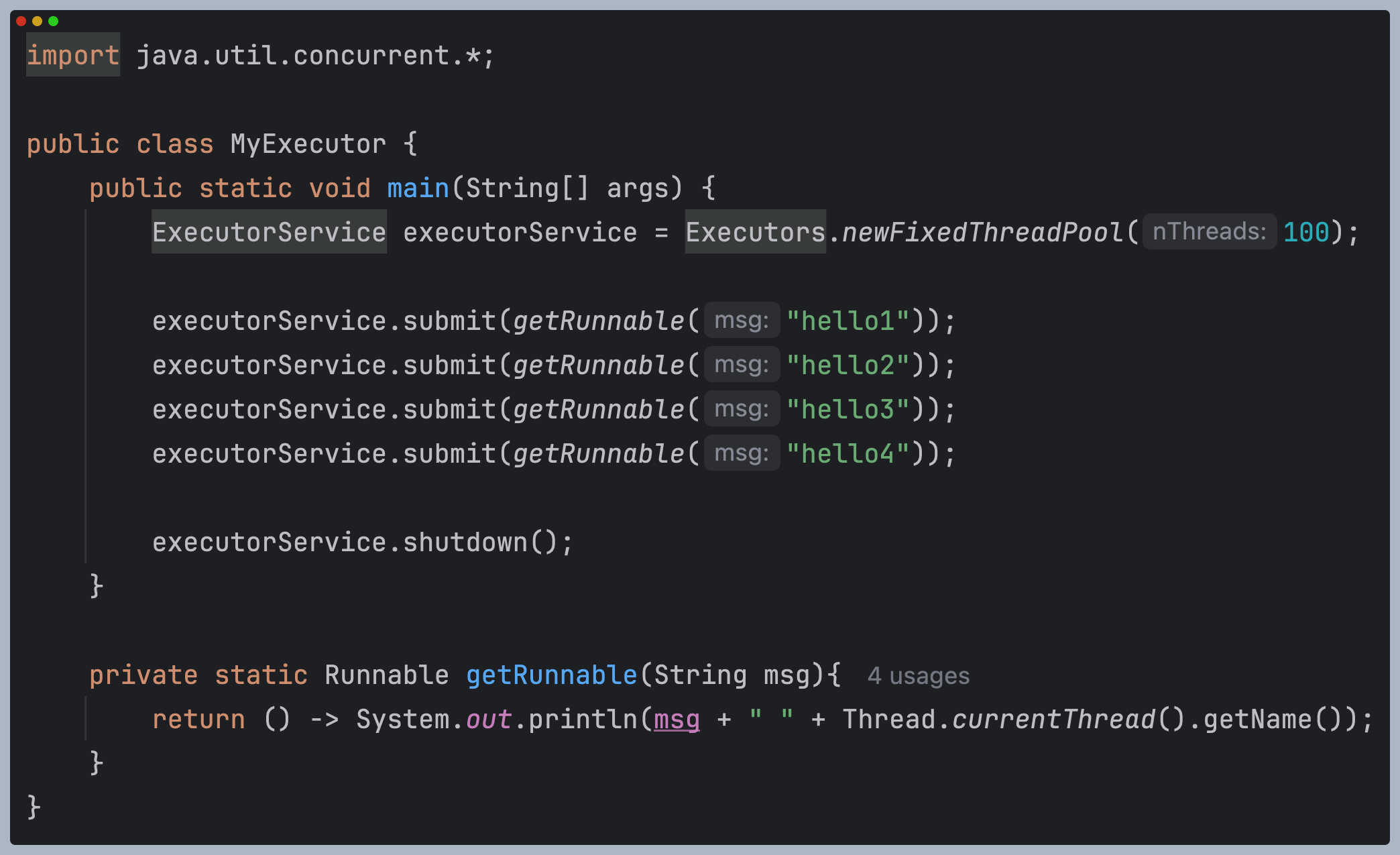 [Java] Concurrent Package