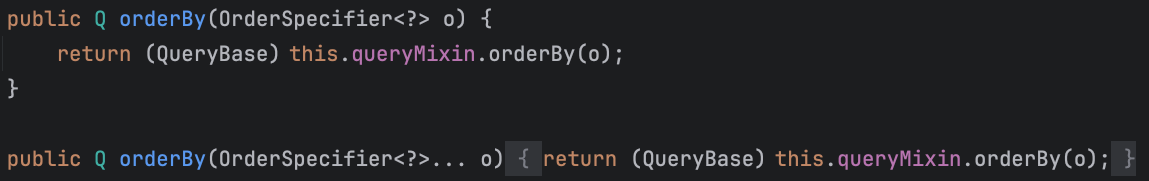 QueryDsl 동적 정렬 구현