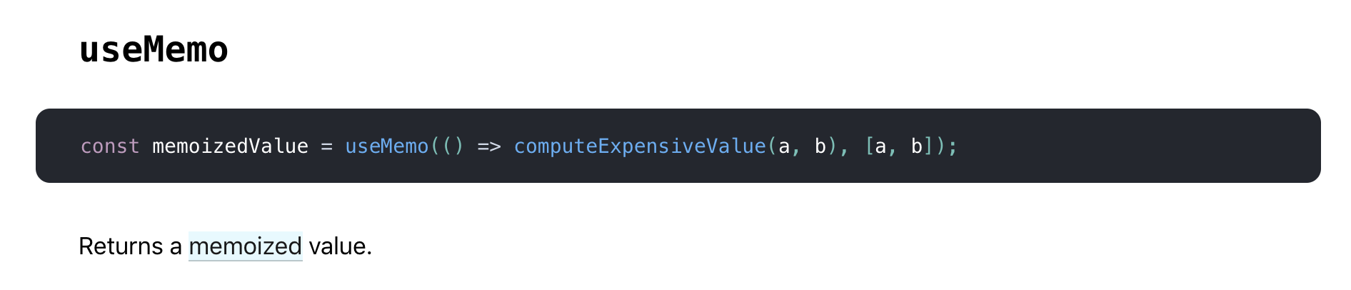 useMemo와 useCallback