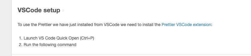 vscode에서 lint, prettier, settings.json 설정