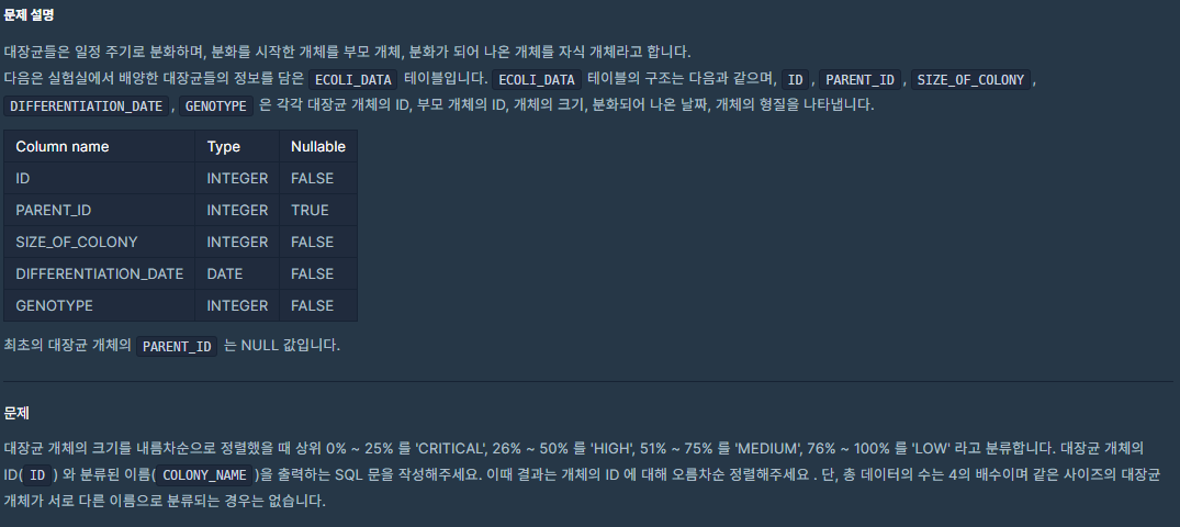 [프로그래머스] MYSQL LEVEL 3 (19~21)