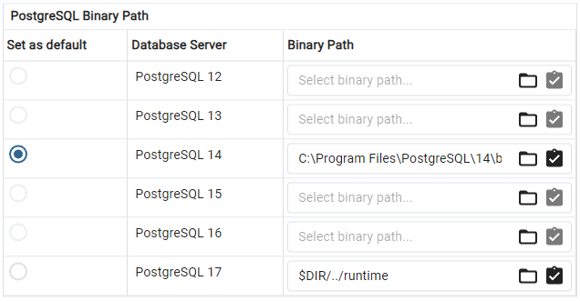 PgAdmin - Backup, Restore