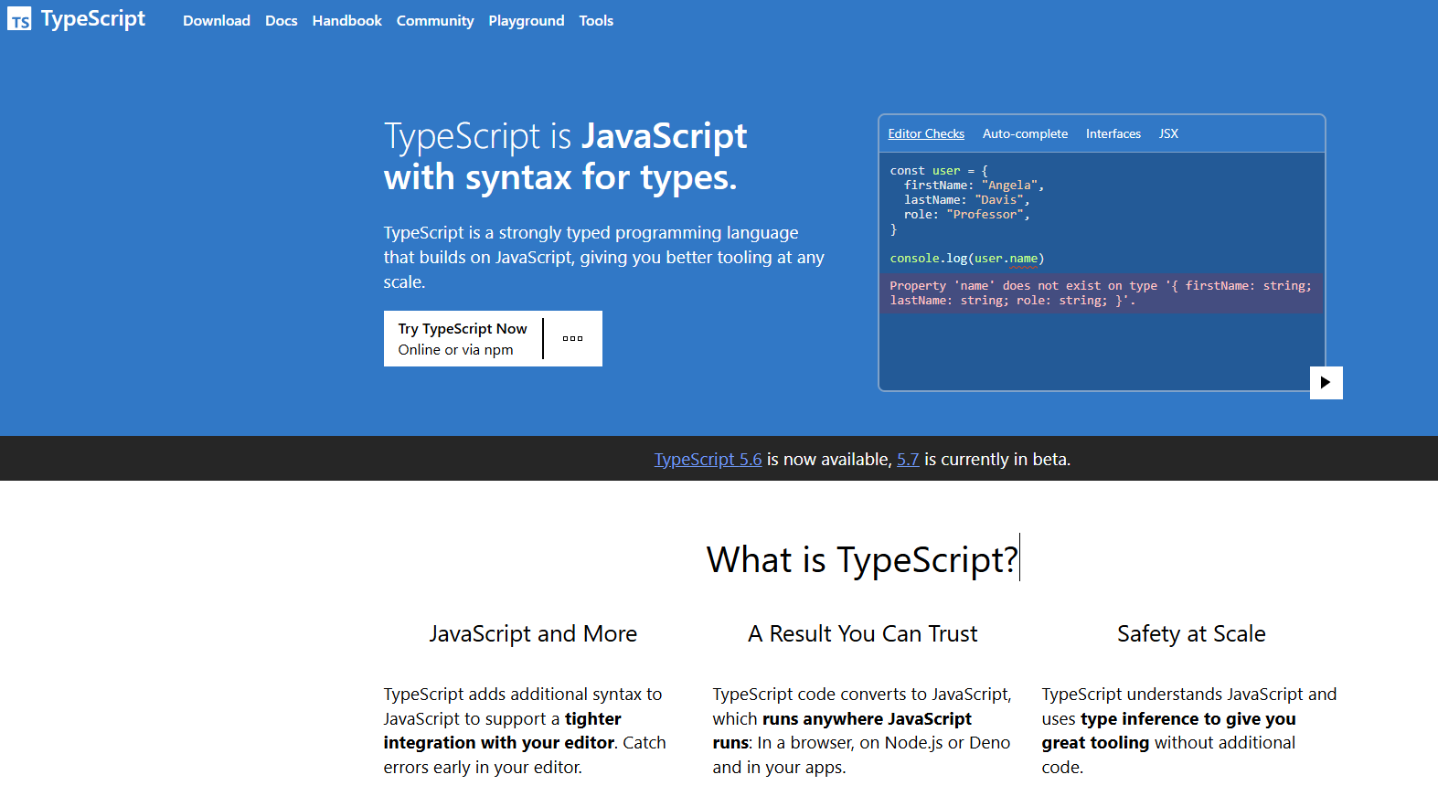 [TIL] [TypeScript] 타입스크립트에 대해 알아보자