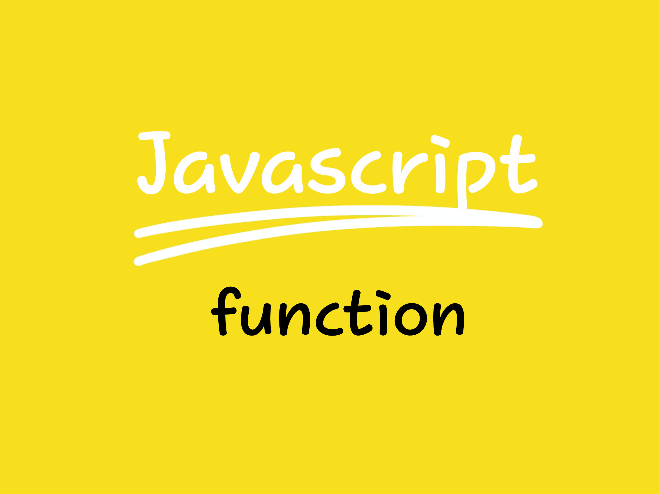  Javascript function 