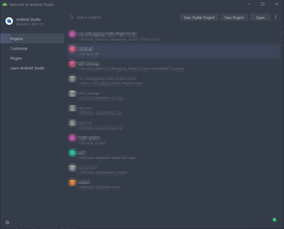 Flutter / Android Studio