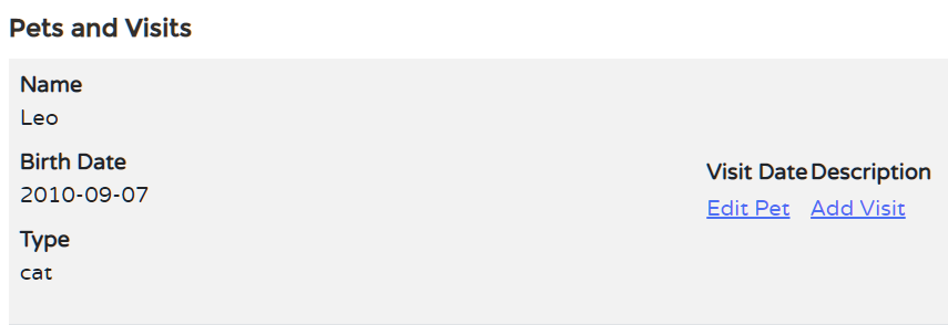 #12 Spring PetClinic Sample Application