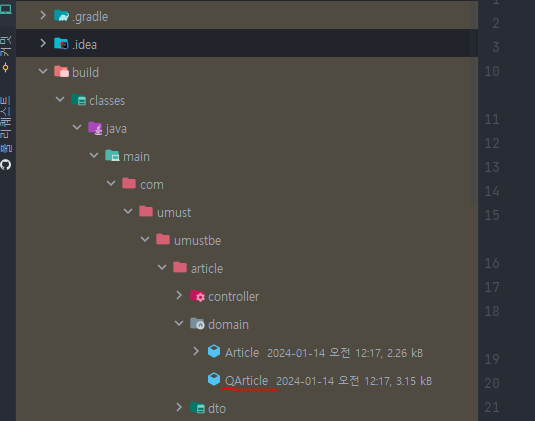 [Spring Data JPA] QueryDSL 설정 및 테스트 (SpringBoot3.x 이상, 인텔리제이) ~ing