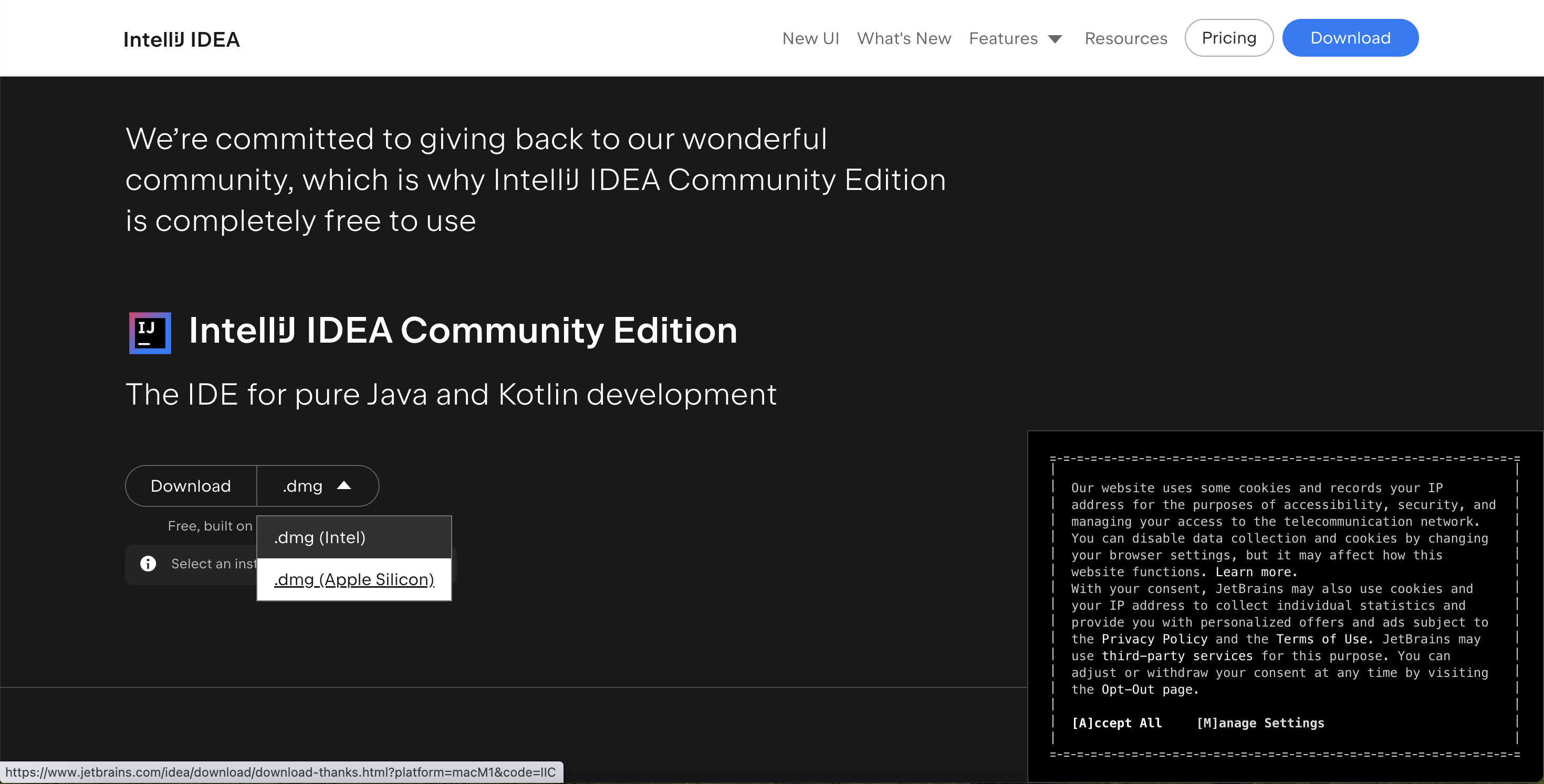자바 공부를 위한 JDK, intellij 설치하기 (맥북)