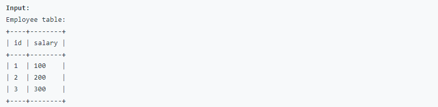 Sql Leetcode 176번 Second Highest Salary