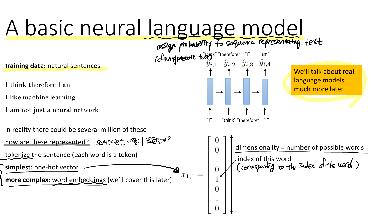 [CS182] Lecture 11 Sequence to Sequence Models