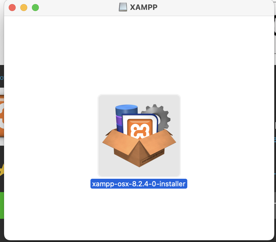 MAC XAMPP 설치