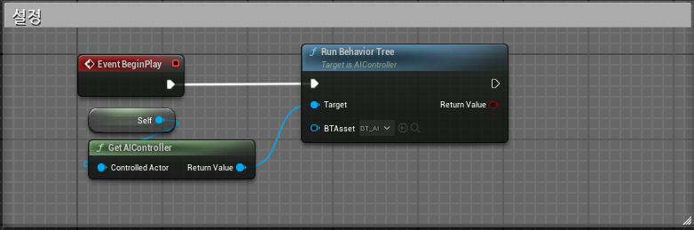 Unreal Engine_AI Behavior Tree