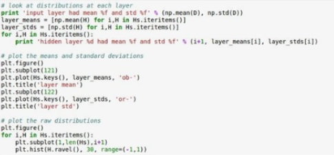 [CS231n]Weight lnitialization
