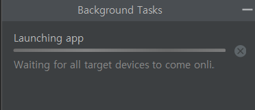 [Android Studio] Waiting for all target devices to come online. 문제 해결 방법