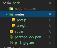 Node.js+express로 백엔드 서버 만들기