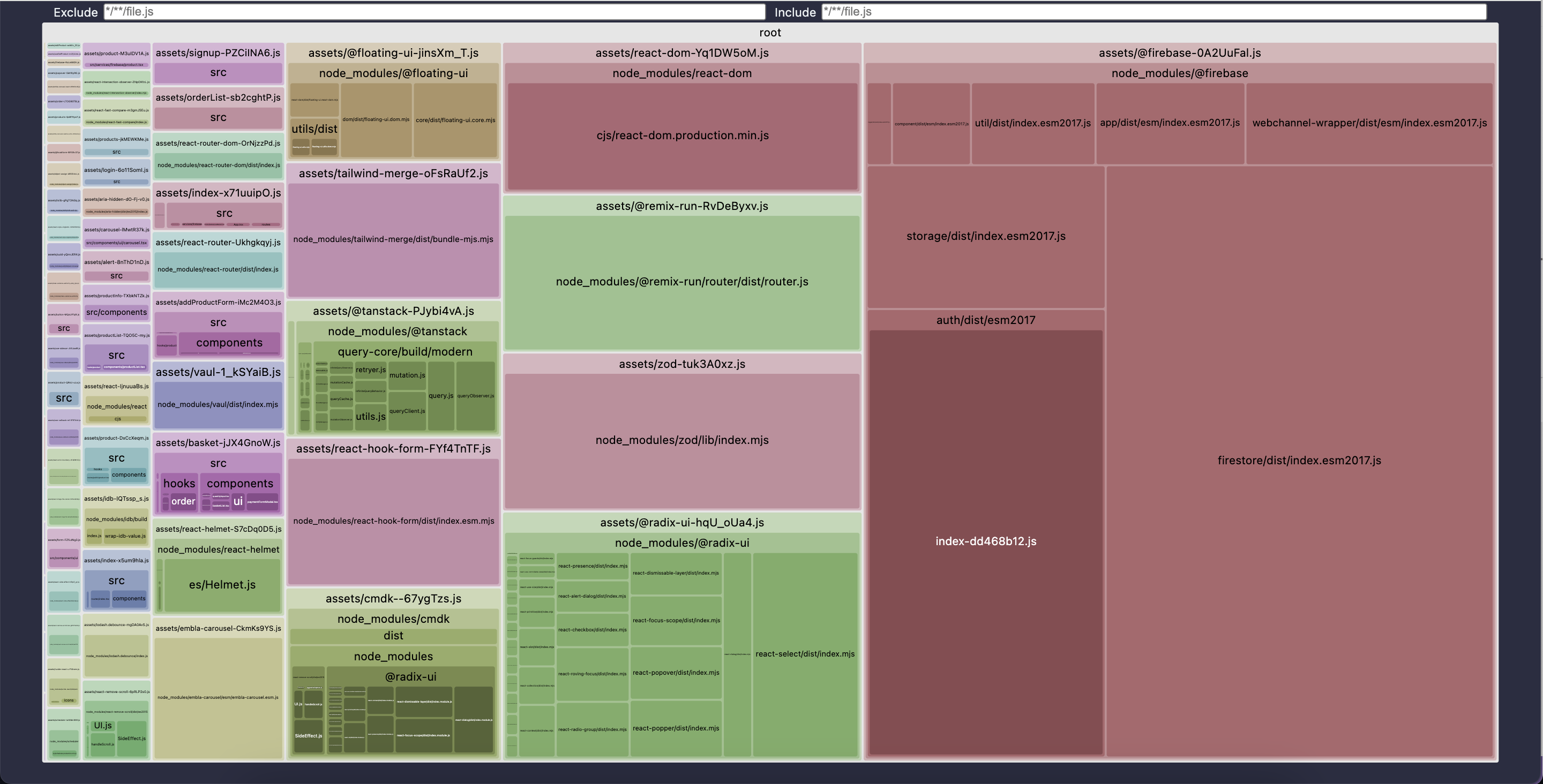 vite-bundle-visualizer를 사용한 번들 시각화