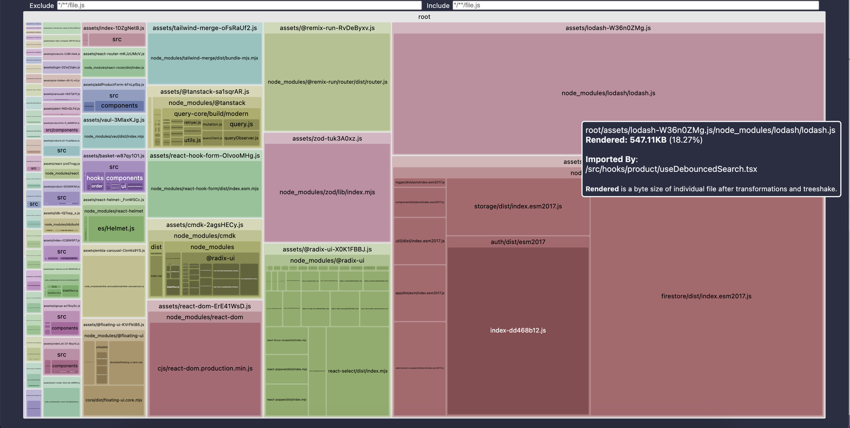 vite-bundle-visualizer를 사용한 번들 시각화