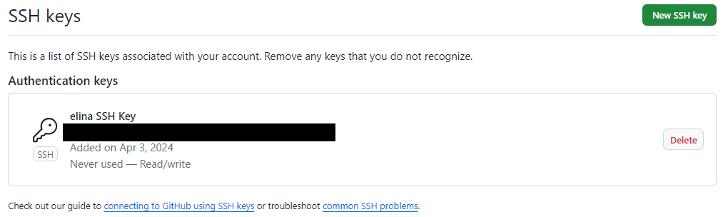 GitHub error - Key is invalid. You must supply a key in OpenSSH public key format