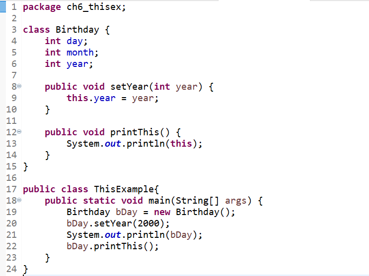 [Java] ch6 클래스와 객체 2