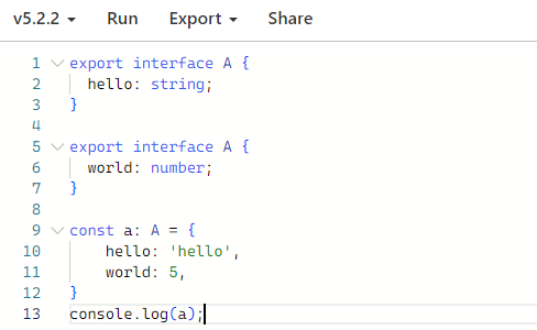 [Typescript] type vs interface
