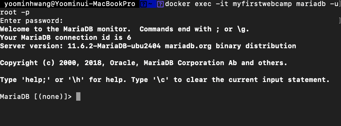 Docker 를 통해 MariaDB 실행 및 DBeaver 접속하기