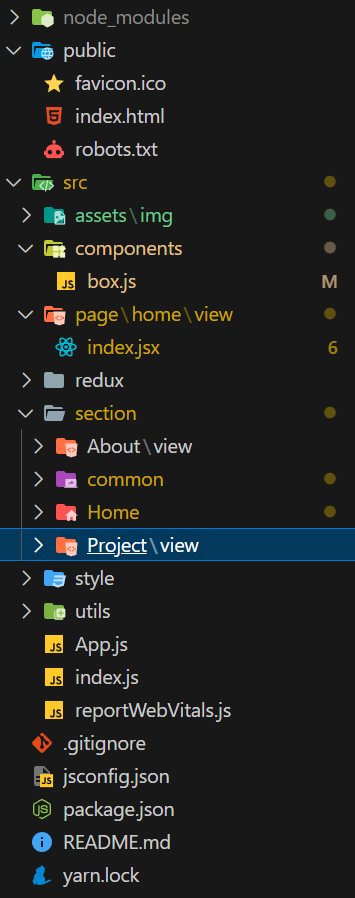 개인 포트폴리오 만들기 1
