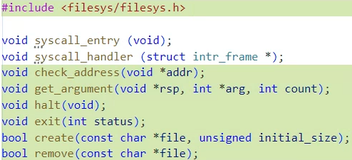 PintOS Project 2-2: User Programs - System Calls