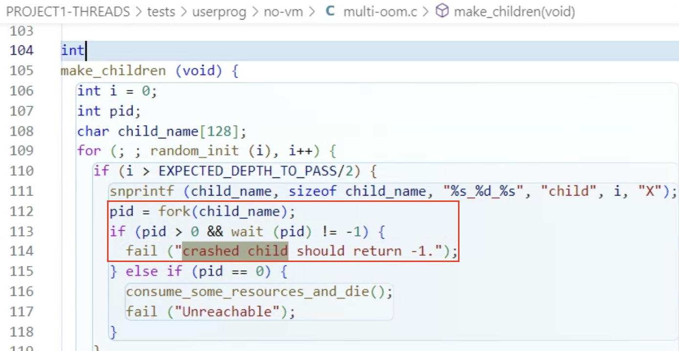 PintOS Project 2-4: User Programs - System Calls 3