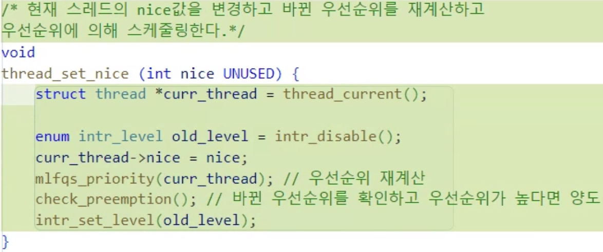 PintOS Project 1-4: Thread - Advanced Scheduler