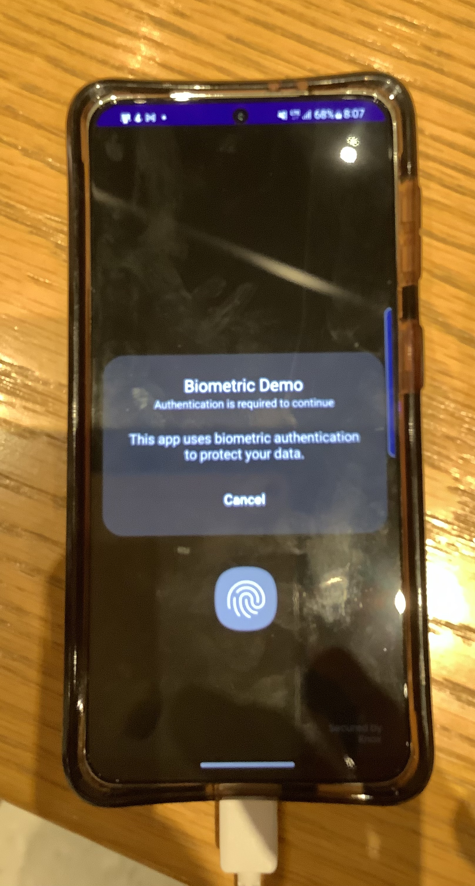 Biometric_Android Study