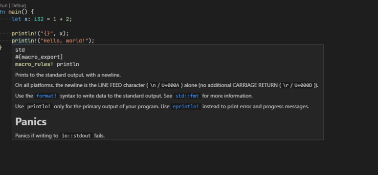 vscode에서 rust 사용하기 (Windows)