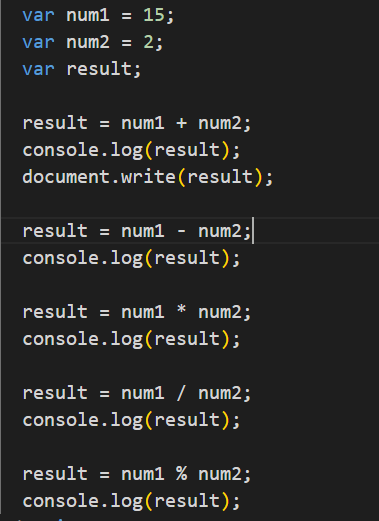 Javascript기초문법- 데이터 종류와 연산자