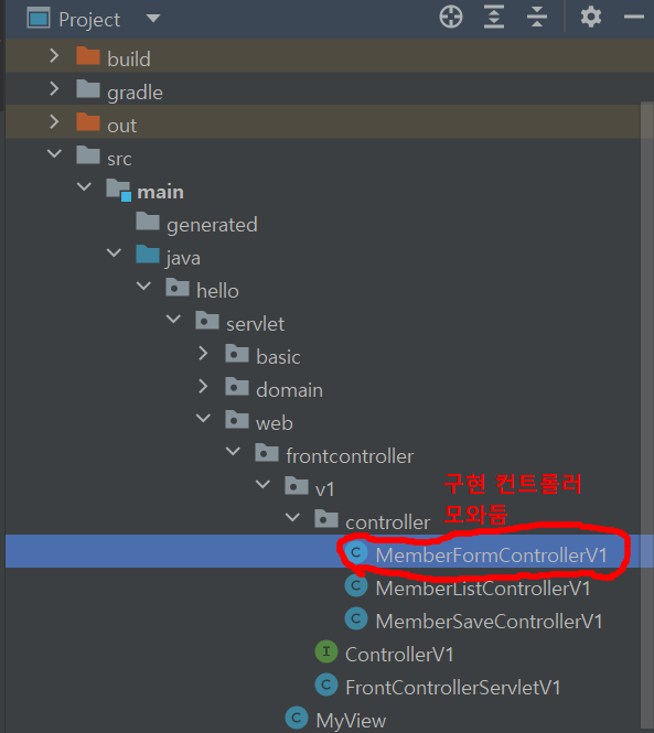 MVC 프레임워크 만들기
