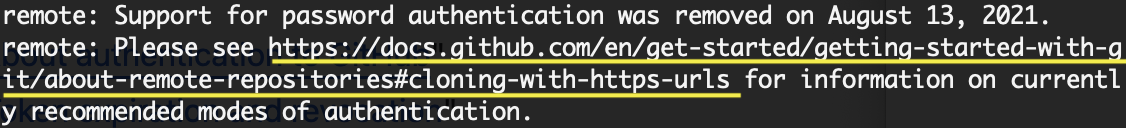 Github PATs(personal access tokens) 생성방법