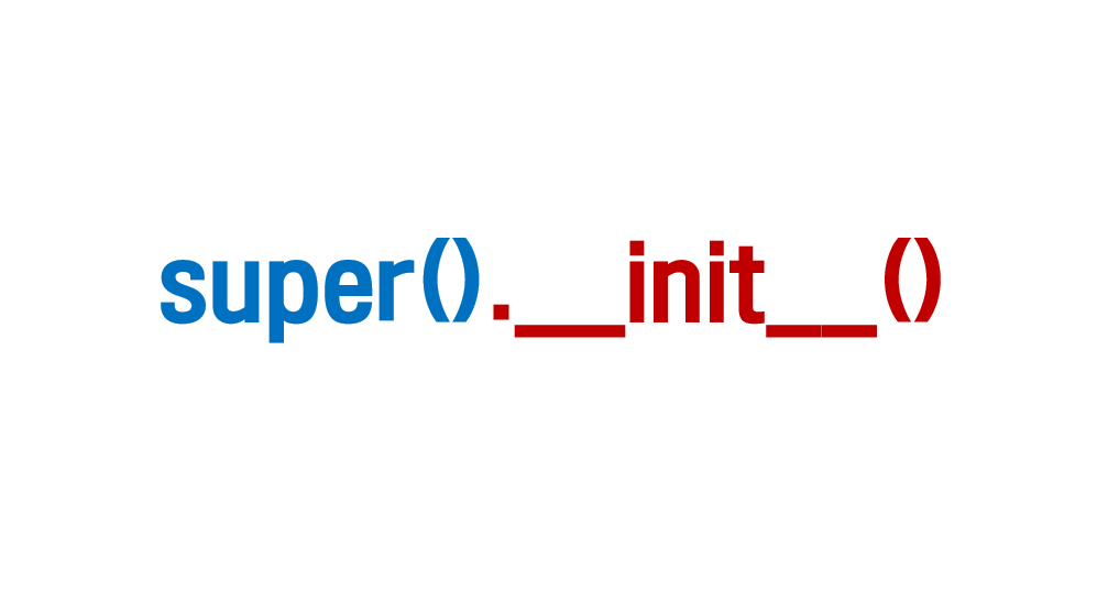 [파이썬] super().__init__()