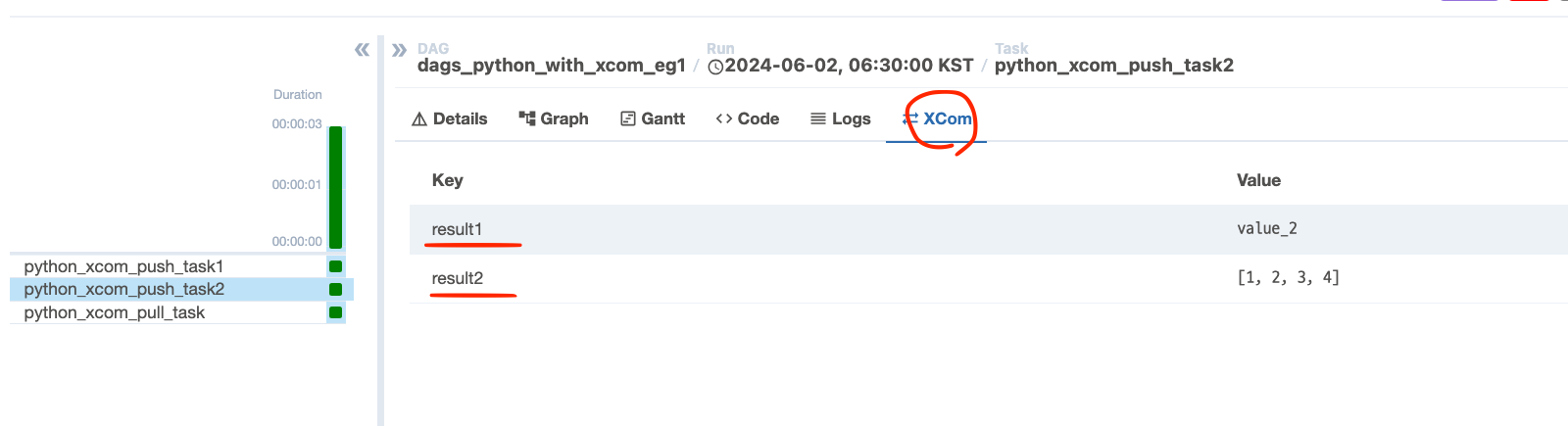 Airflow Study13- PythonOperator with Xcom