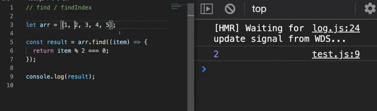 Javascript 배열과 반복문