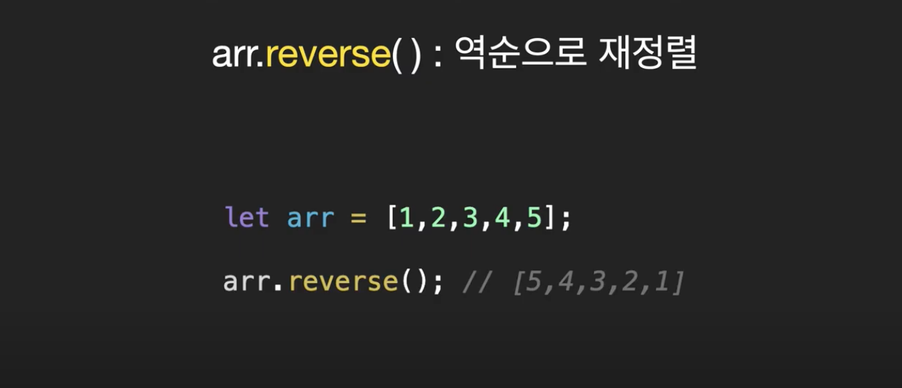 Javascript 배열과 반복문