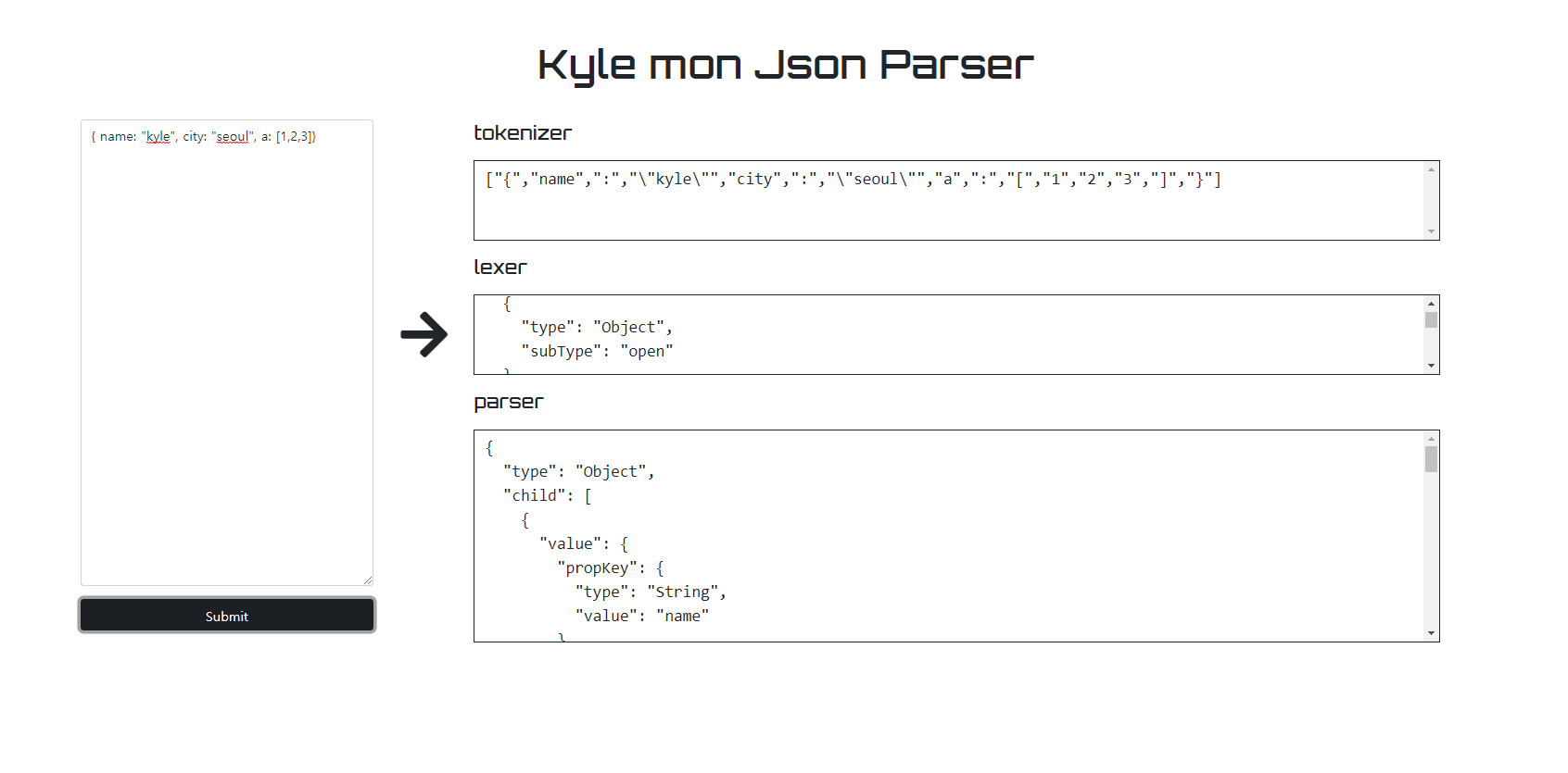 [Vanilla JS] JSON 분석기 - 페어프로그래밍