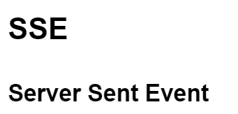 알람 서비스 만들기 SSE(Server Sent Event)