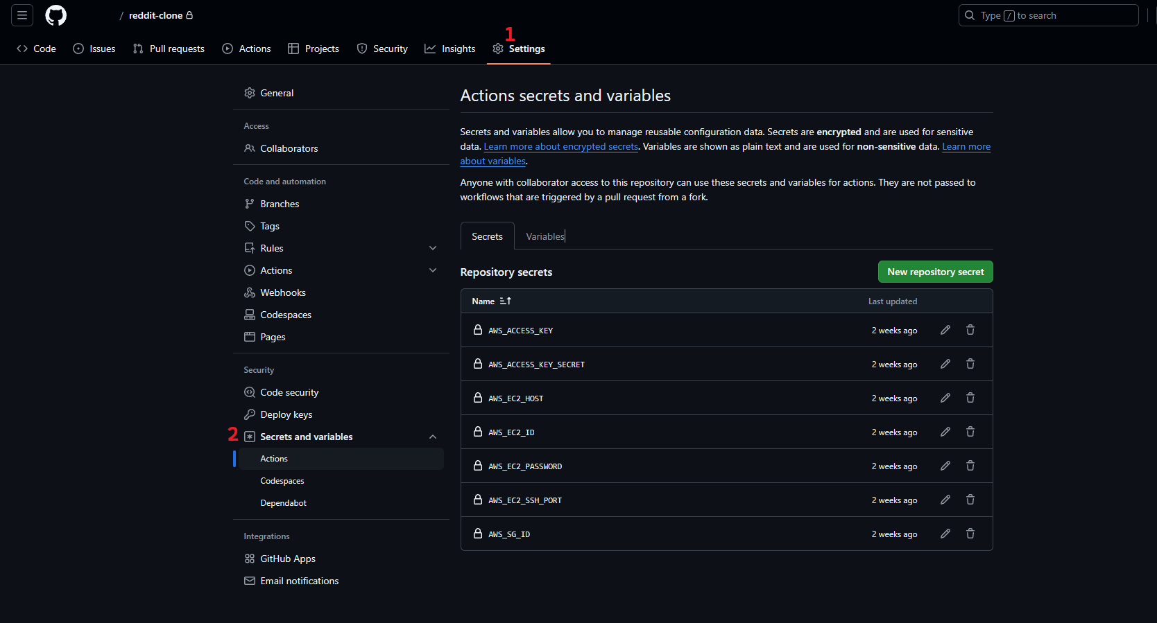 [ASAC 06] Docker, Github Action, AWS 를 이용한 CI/CD 자동화 구축하기 (5)