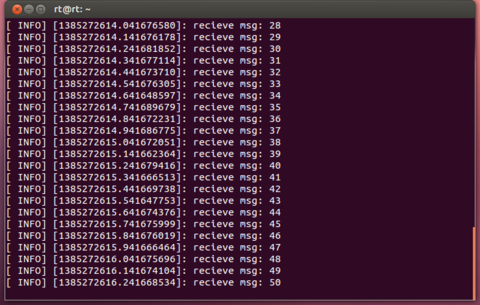 ROS msg publisher & subscriber 작성 및 실행