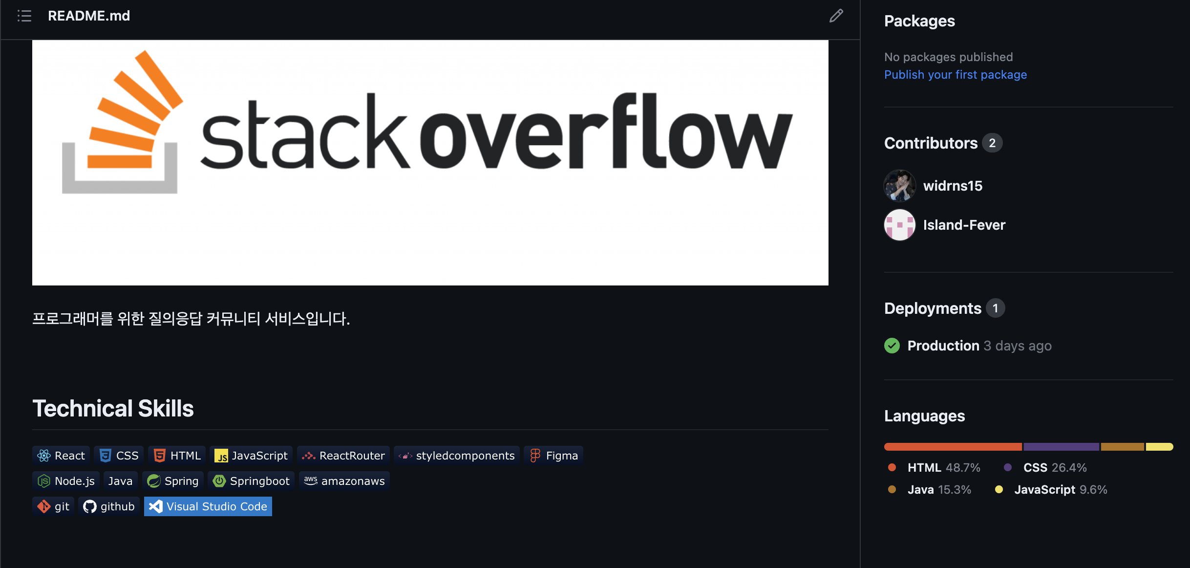 Stack Overflow Pre-Project 회고 (1)
